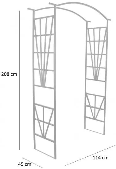 Originální zahradní pergola