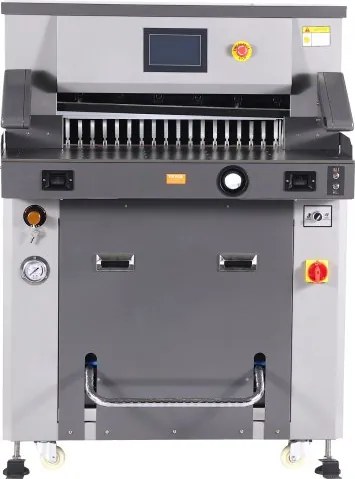 elektrická hydraulická řezačka papíru 66 cm šířka řezu 8 cm tloušťka 17,8 cm