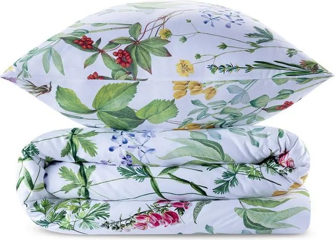 Ložní povlečení z mikrovlákna PRIMAVERA bílé 2x jednolůžko