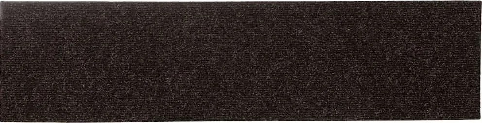 Schodové rohože samolepicí 30 ks 76 x 20 cm tmavě hnědé obdélníkové 3365728
