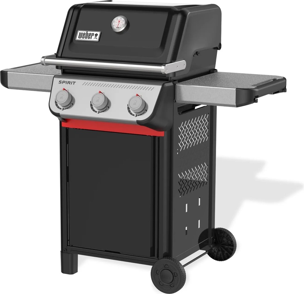 Weber Plynový gril Spirit E-310, černá, 117 x 123 x 67,5 cm