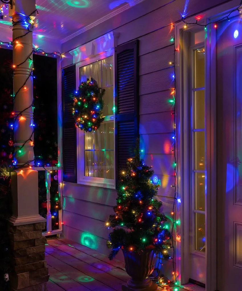 Vánoční světýlka venkovní FLASH multicolor 300 LED