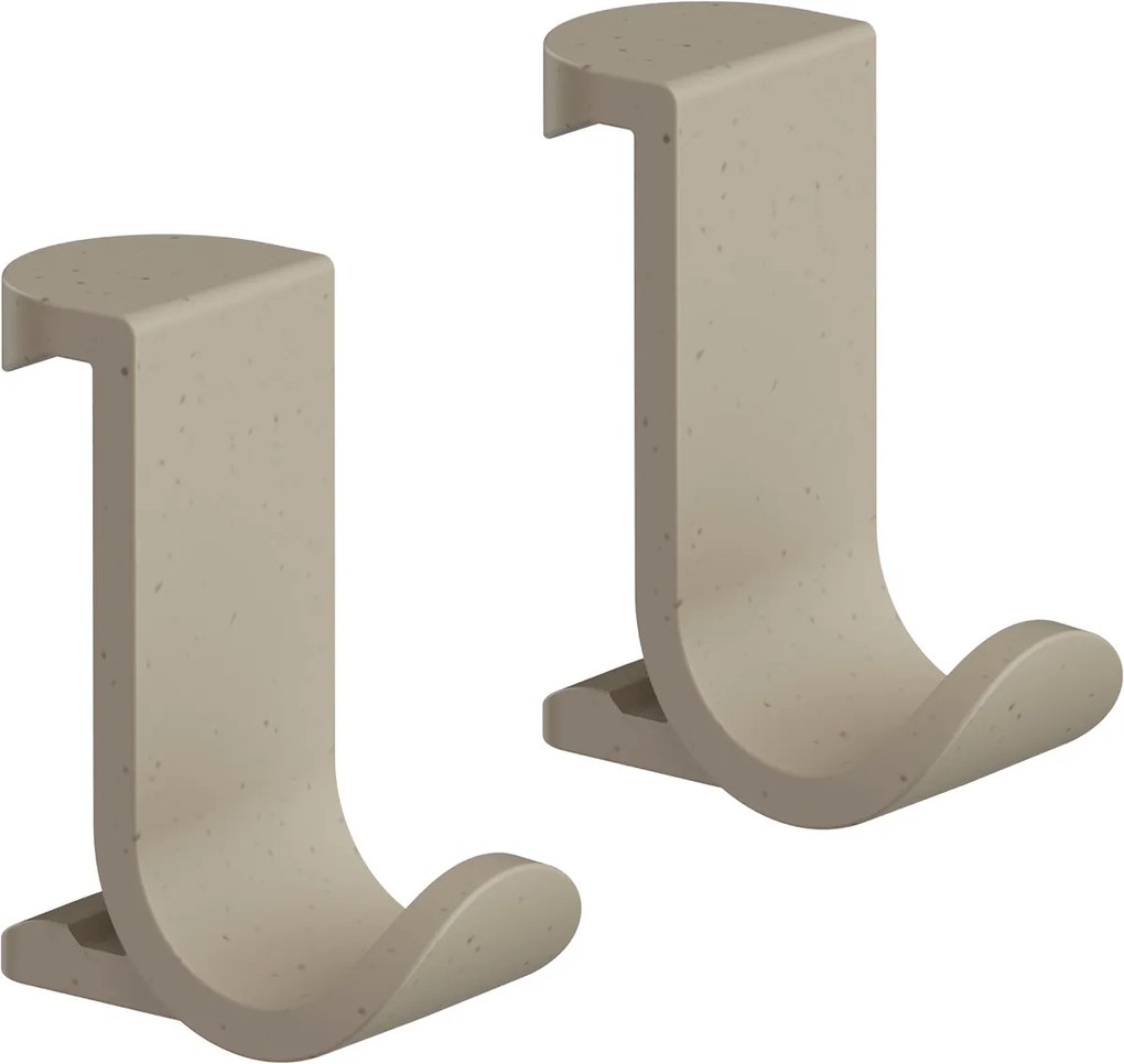 Hansgrohe WallStoris Planet Edition, háčky na ručník široké, sand (recyklované), HAN-28915210