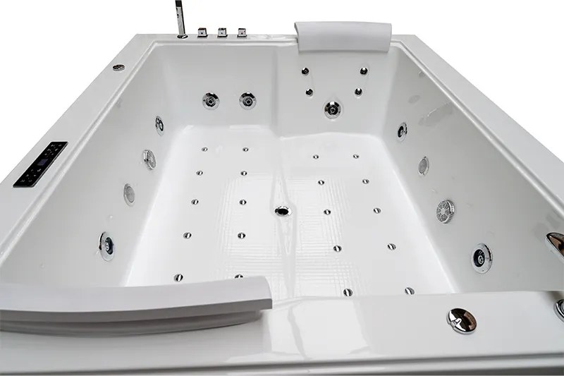 BPS-koupelny Hydromasážní vana DIABLO 666 II 180x150 s ohřevem vody
