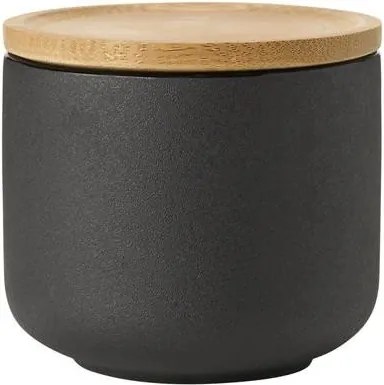 Černý kameninový šálek na cappuccino 200 ml Theo – Stelton