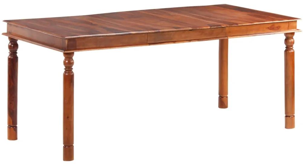 288115 vidaXL Jídelní stůl 180 x 90 x 76 cm masivní sheeshamové dřevo