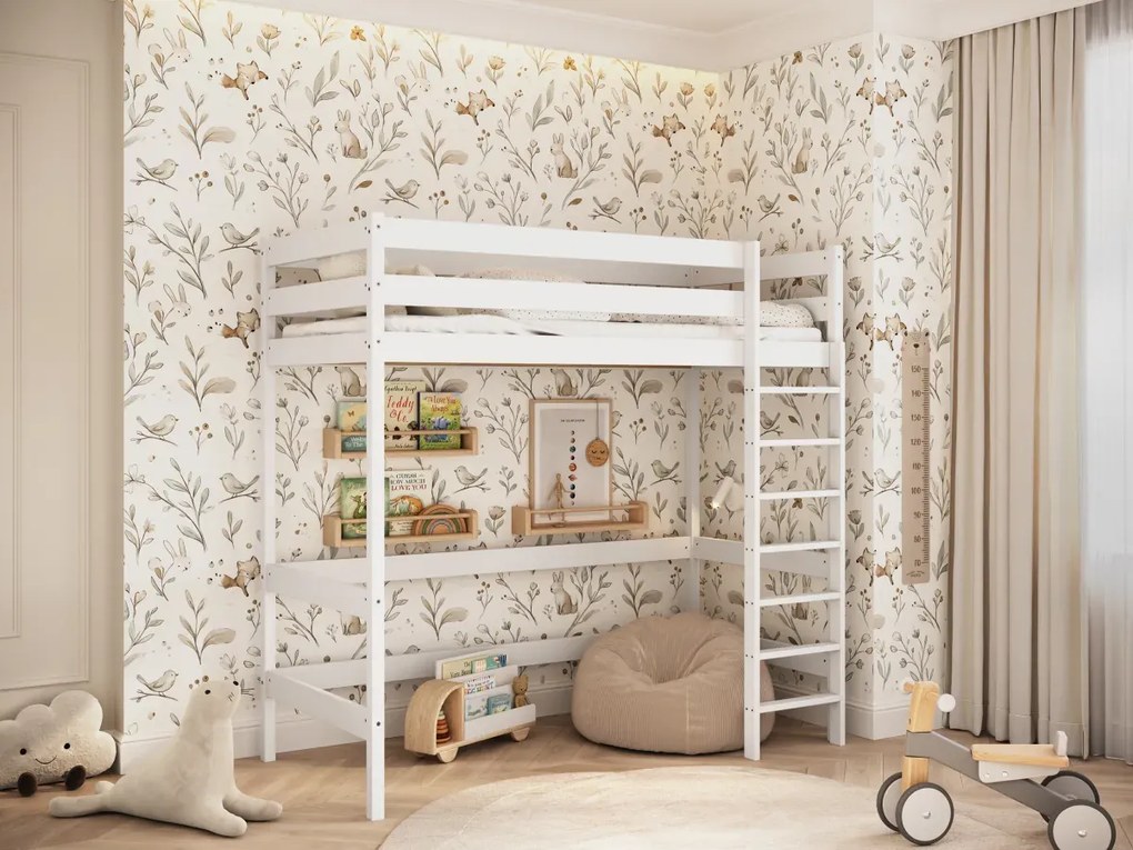 Rkids | Vyvýšená postel Alti Bílá