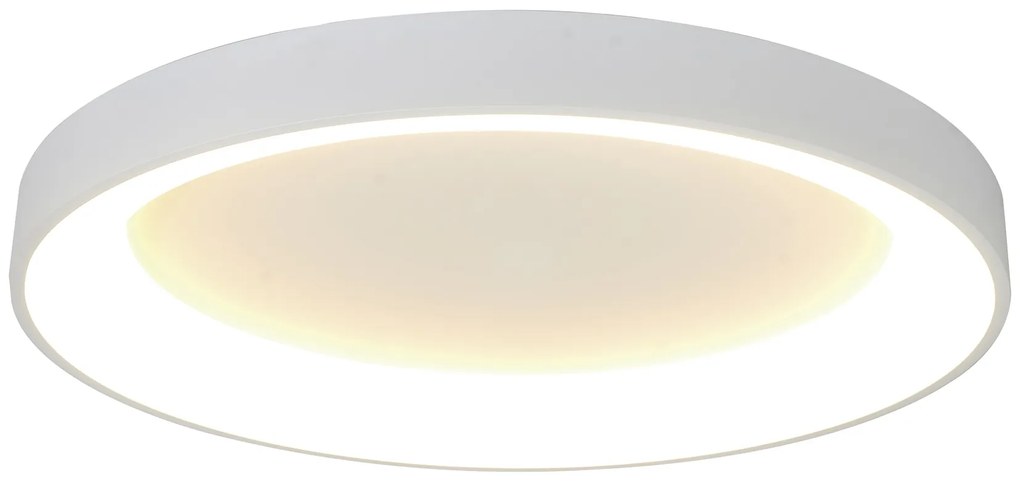 Mantra Niseko II, stropní kruhové svítidlo LED 50W, 2700-5000K, dálk. ovládání, bílá, průměr 65cm