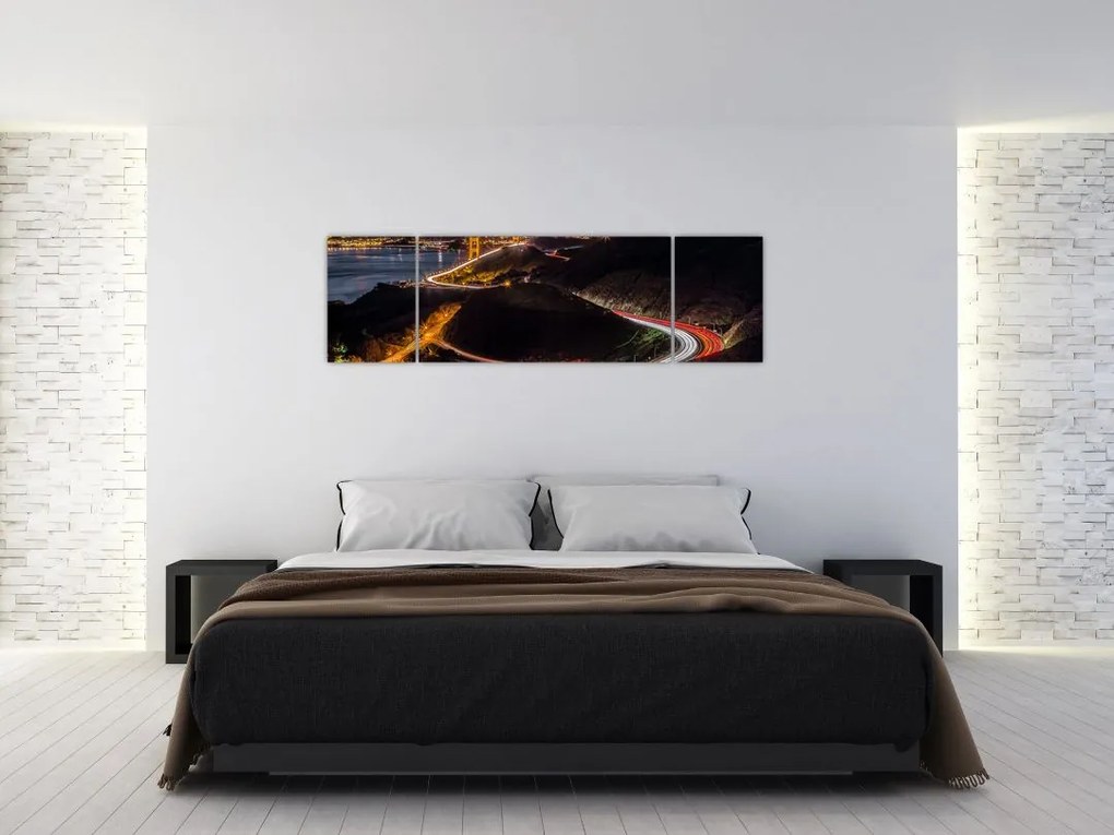 Obraz - Golden Gate Bridge (170x50 cm)