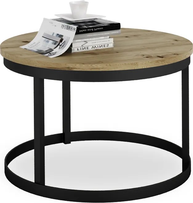 ADRK Furniture Konferenční stolek RINEN CT-RNN-B-A