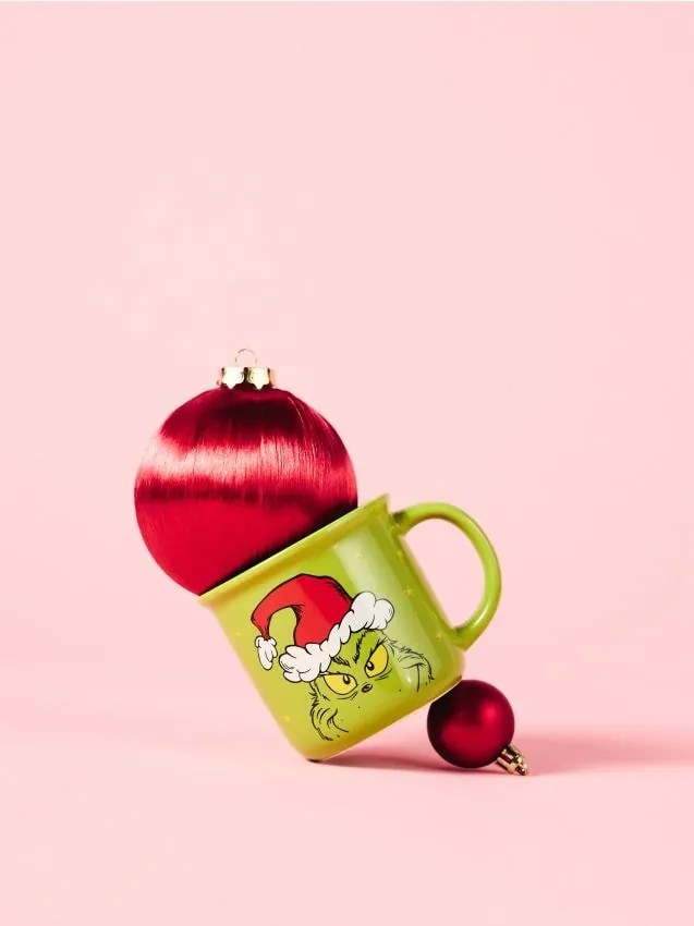 Sinsay - Keramický hrnek Grinch - vícebarevná