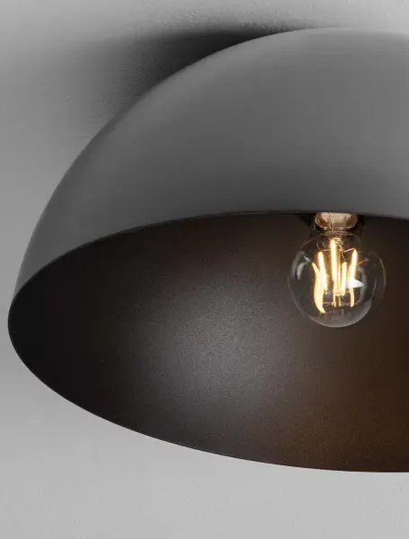 LED černé moderní stropní svítidlo Gea