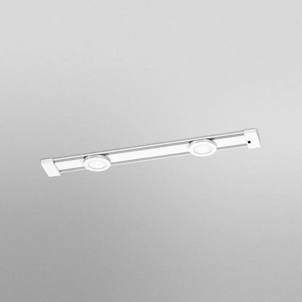Podlinkové 2-bodové LED svítidlo LINEAR, studená bílá