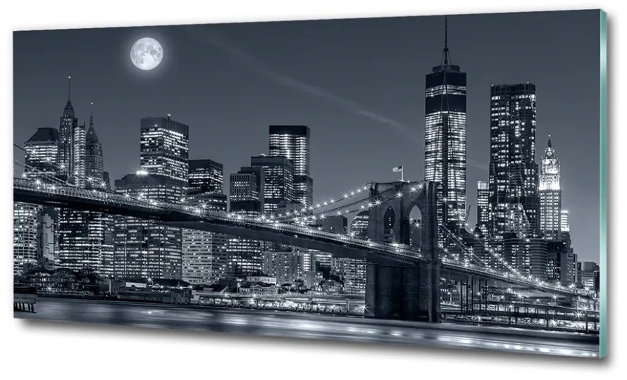 Wallmuralia Foto obraz fotografie na skle Manhattan New York 100x50