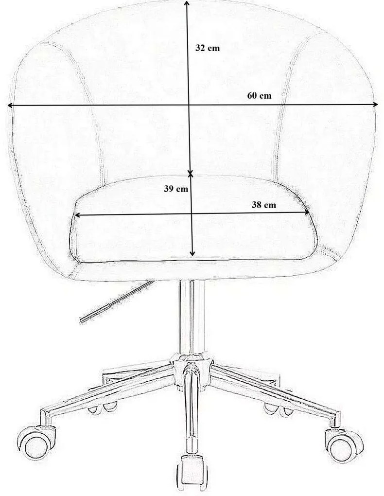 LuxuryForm DESIGN Barová židle VENICE VELUR na zlaté kulaté podstavě - růžová