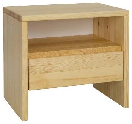 Noční stolek SN121, 50x45x35, borovice (Barva dřeva: Ořech)