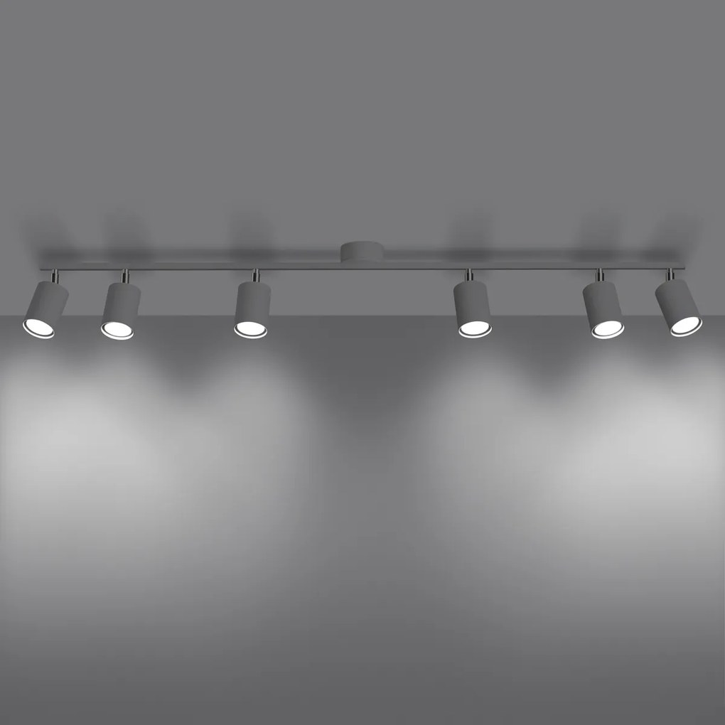Sollux Lighting Stropní svítidlo LEMMI 6L bílé