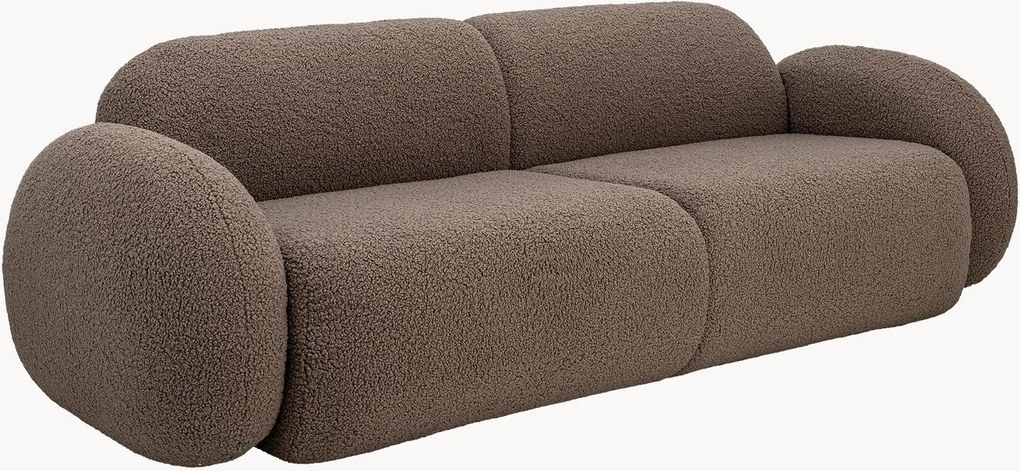 Čalouněná bouclé pohovka Magola