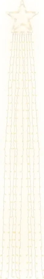 vidaXL Světla na vánoční stromek 320 ch LED 375 cm [356923] Barva: Teplá bílá