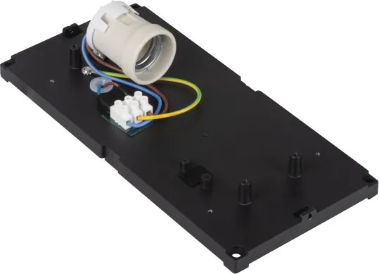 Kanlux 45816 - Venkovní nástěnné svítidlo LERTO 1xE27/15W/230V IP54 černá