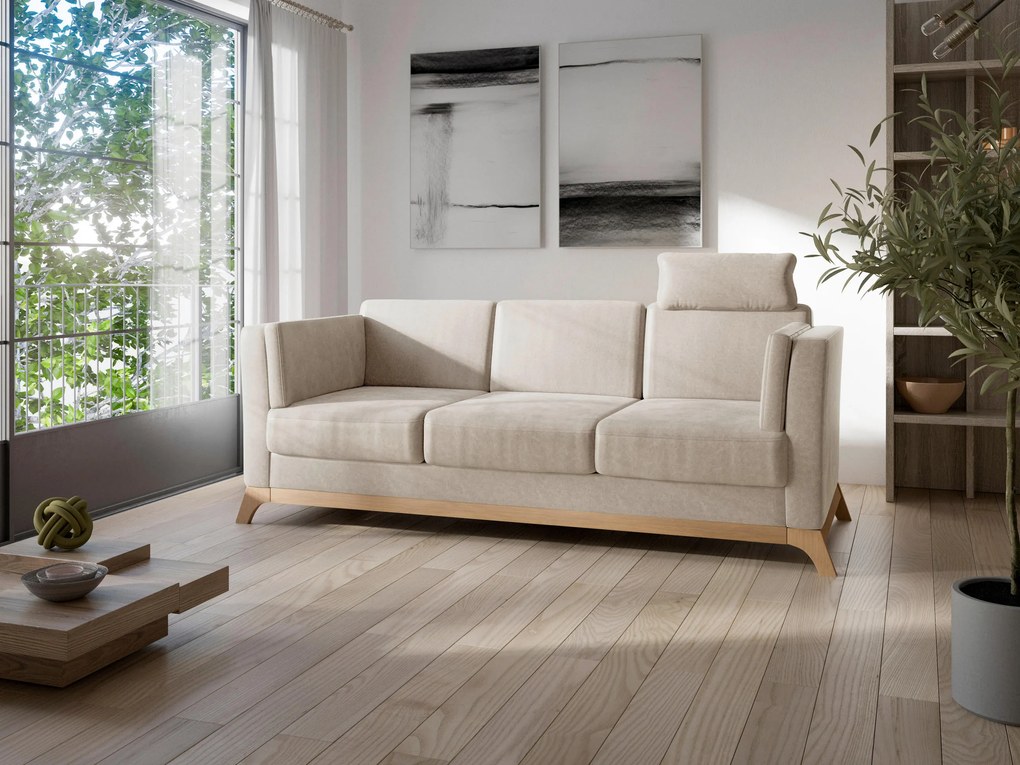 XXXLutz TŘÍMÍSTNÁ POHOVKA, textil, béžová Sit & More - Pohovky - 000144022314