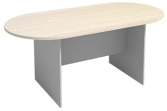 B2B Partner Jednací stůl PRIMO 1800 x 900 mm, oválný, bříza