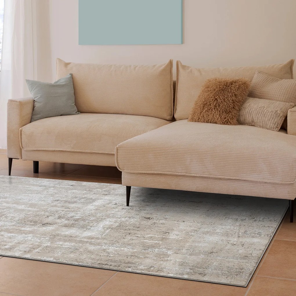 Dywany Łuszczów, Kusový koberec Bliss Z219AZ152 beige/cream, 180x270, béžová, kancelář