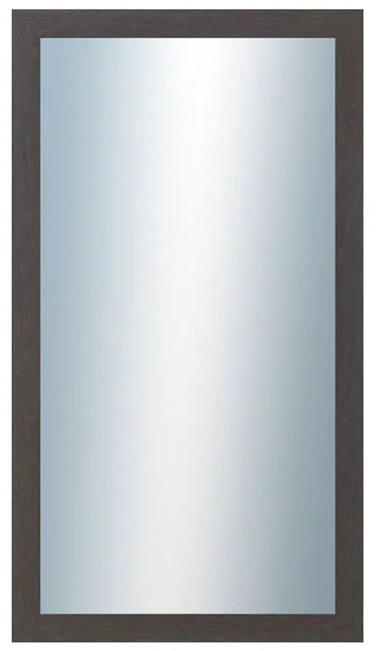 DANTIK - Zarámované zrcadlo - rozměr s rámem cca 50x90 cm z lišty RETRO tmavě šedá (2529)