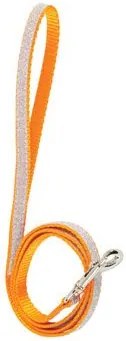 Zolux S.A.S. Vodítko kočka SHINY nylon oranžové 1m Zolux