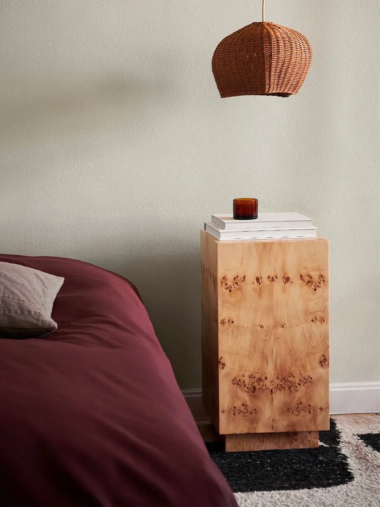 Ferm Living designové odkládací stolky Burl Side Table (35 x 35 cm)