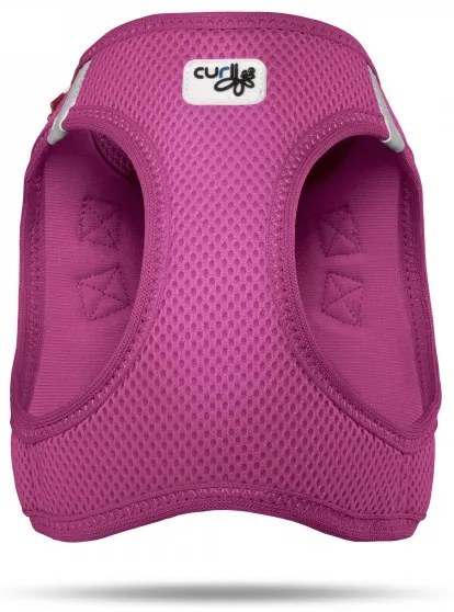 Postroj pro psy a kočky Curli vest Air-Mesh Rush fuchsia Velikost: XL