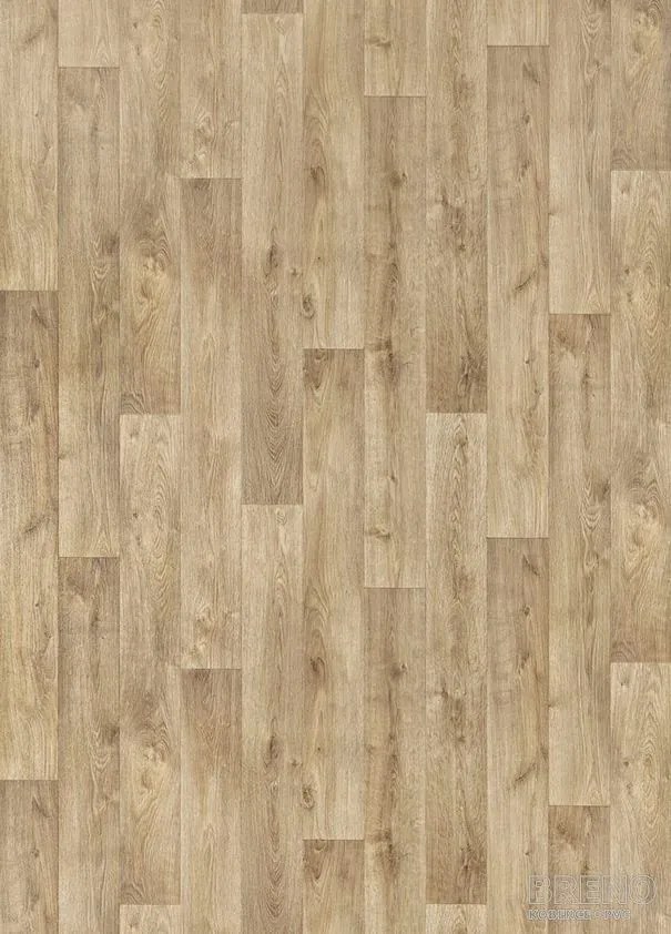 Breno PVC SIGMA Lirac 35 – světlé dřevo, šíře 300 cm