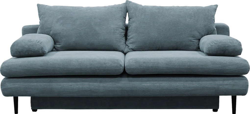 XXXLutz ROZKLÁDACÍ POHOVKA, textil, tyrkysová P & B - Rozkládací pohovky - 001574003803