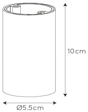 Lucide 09915/06/36 - LED Stmívatelné bodové svítidlo DELTO 1xGU10/5W/230V šedá