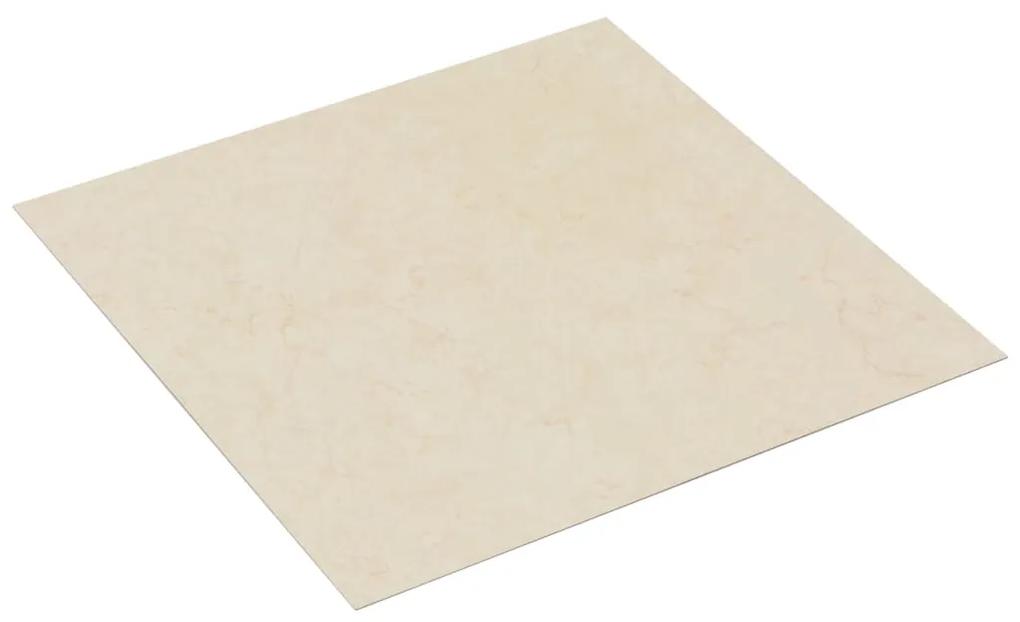 Samolepící podlahové desky PVC 5,11 m² béžové,  144875
