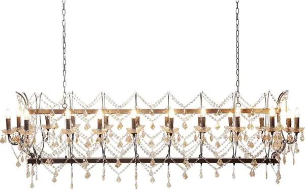 KARE DESIGN Lustr Chateau Crystal Rusty Deluxe