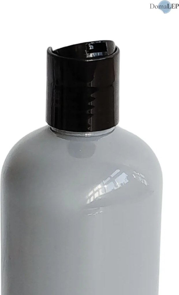 Dávkovač na mýdlo 300 ml šedý s černým DISC TOP BELA