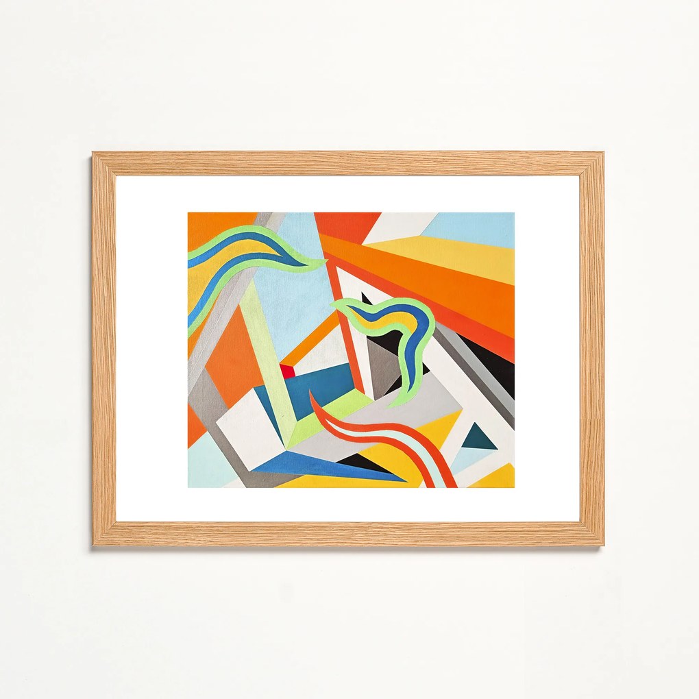 Marek Uhlíř | Objekty Rám: Bílý, Velikost: 40 x 60 cm