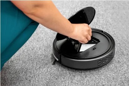 Robotický vysavač TEESA SMART VAC 2, černá