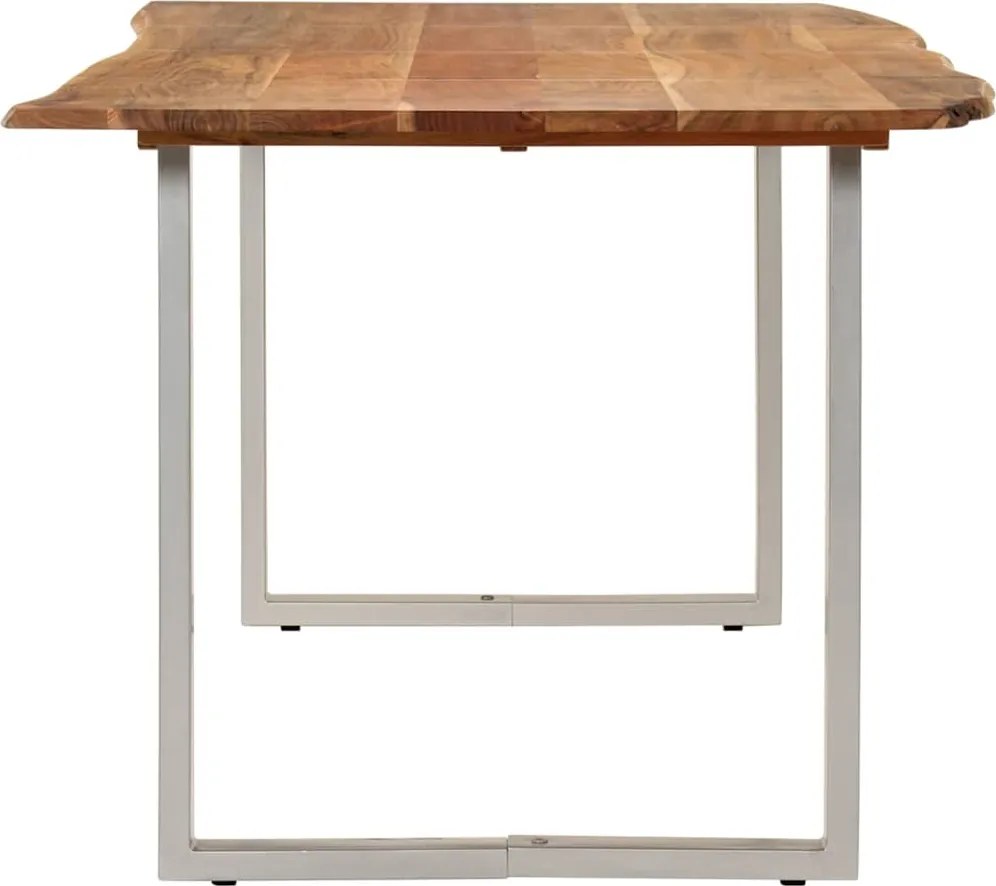 Jídelní stůl 180 x 90 x 76 cm masivní akáciové dřevo 286476