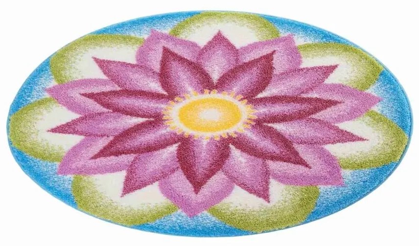 GRUND Mandala předložka POROZUMĚNÍ fialová Rozměr: ø 100 cm