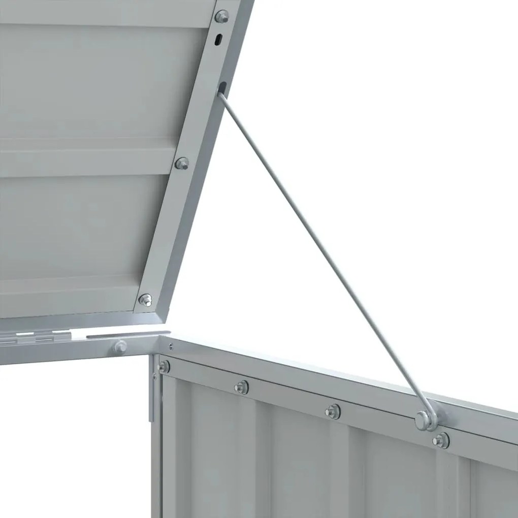 vidaXL Box na 3 popelnice 216 x 81 x 115 cm ocel [4006182] Barva: Hnědá