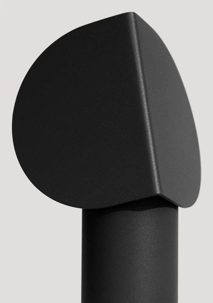 Černá hliníková LED stolní lampa (výška 15 cm) BISCUIT – Thoro