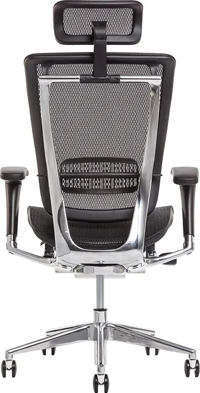 Office Pro Kancelářská ergonomická židle Office Pro LACERTA — více barev, nosnost 150 kg Černá