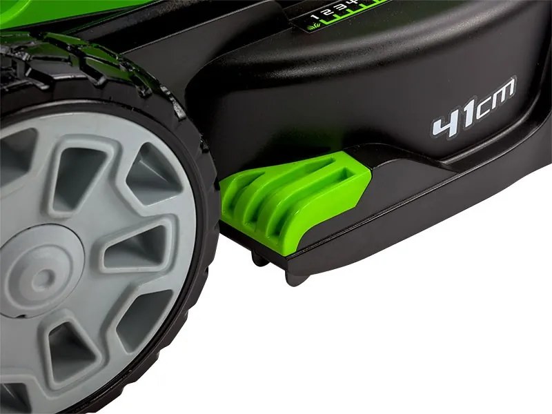 Aku rotační sekačka Greenworks G40LM41 40V