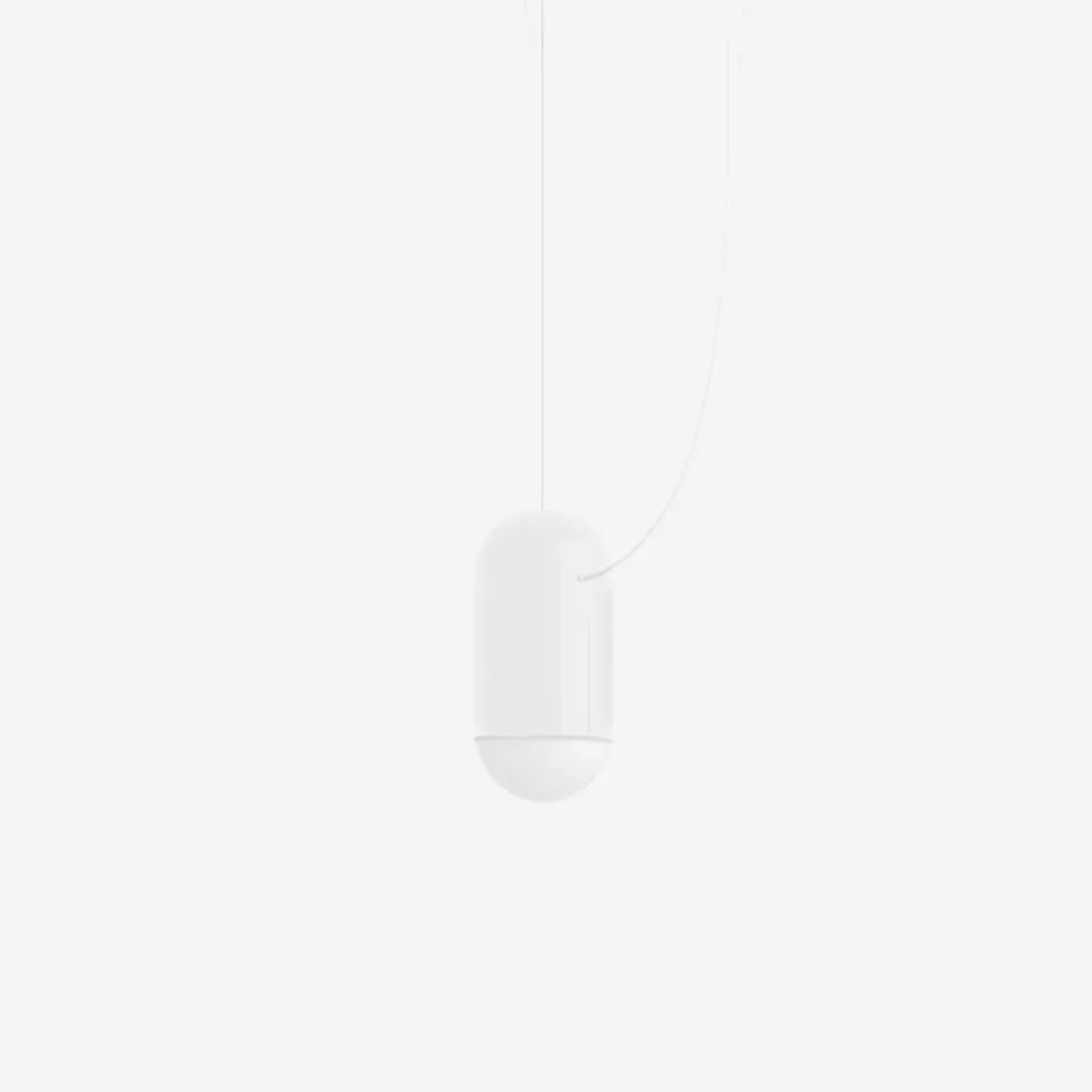 Designové svěšené svítidlo Capsule  Designové svěšené svítidlo Capsule Barva: Bílá, Rozměr: ø170/270 mm, Teplota chromatičnosti / Stmívání: 3000…