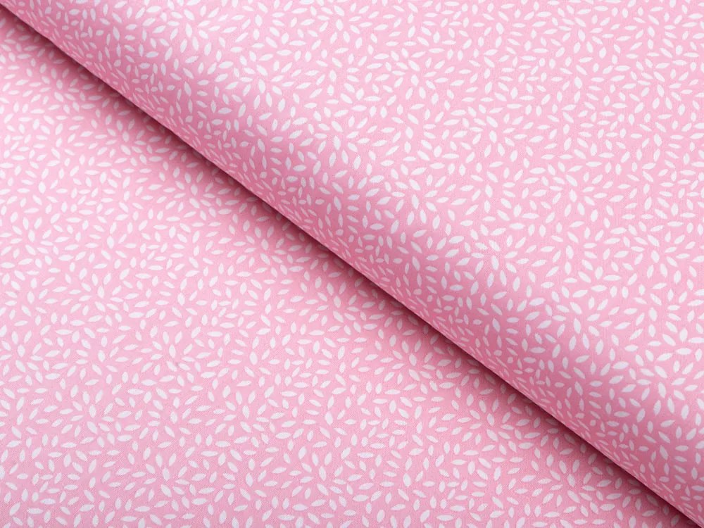 Biante Bavlněný povlak na polštář Sandra SA-256 Rýže na růžovém 40 x 60 cm