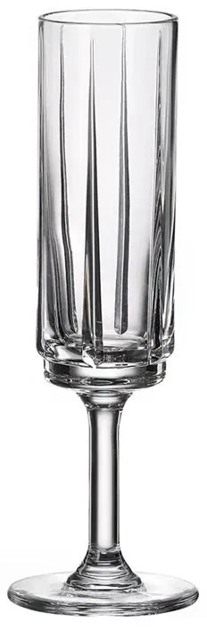 BOHEMIE OLIVIA SKLENICE NA ŠAMPAŇSKÉ 150ML SADA 6KS