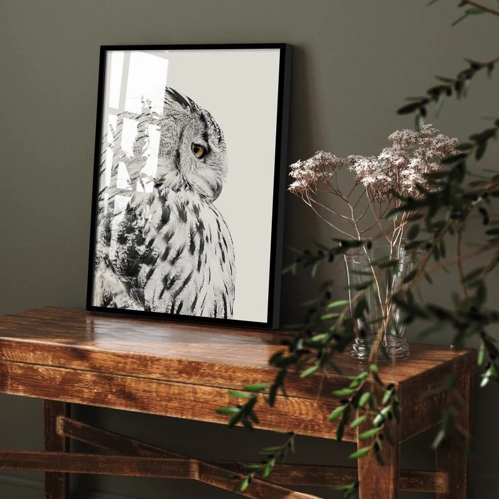 Obraz 50x70 cm Owl – Styler