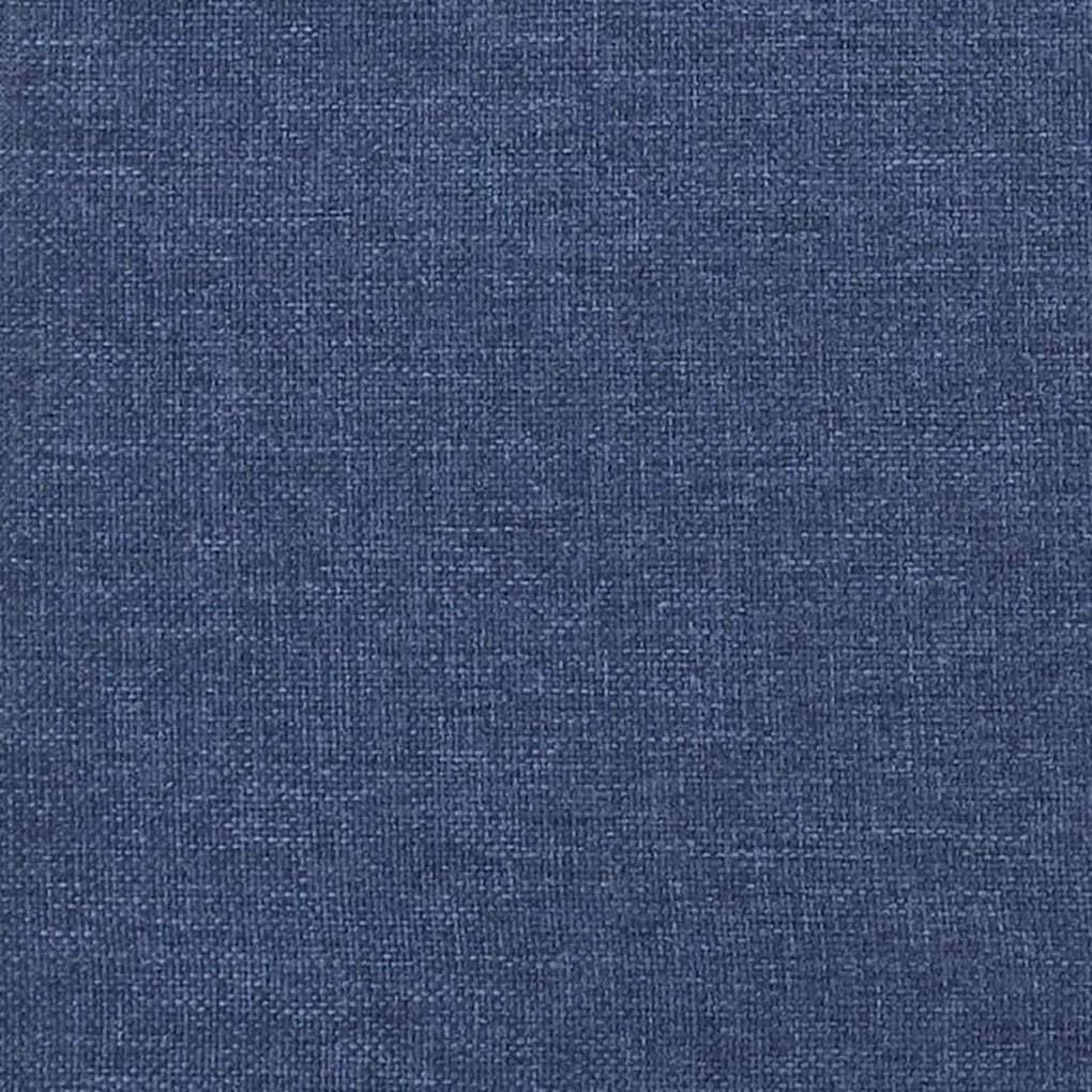 Rám postele s boxspringem modrá 80x200 cm textil 3120572